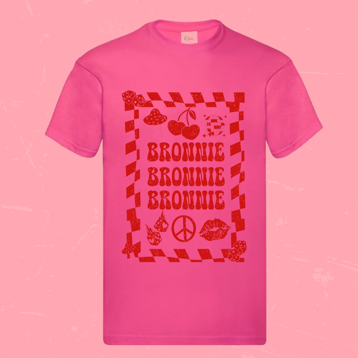 Bronnie Pink T Shirt – WickedWixxUK